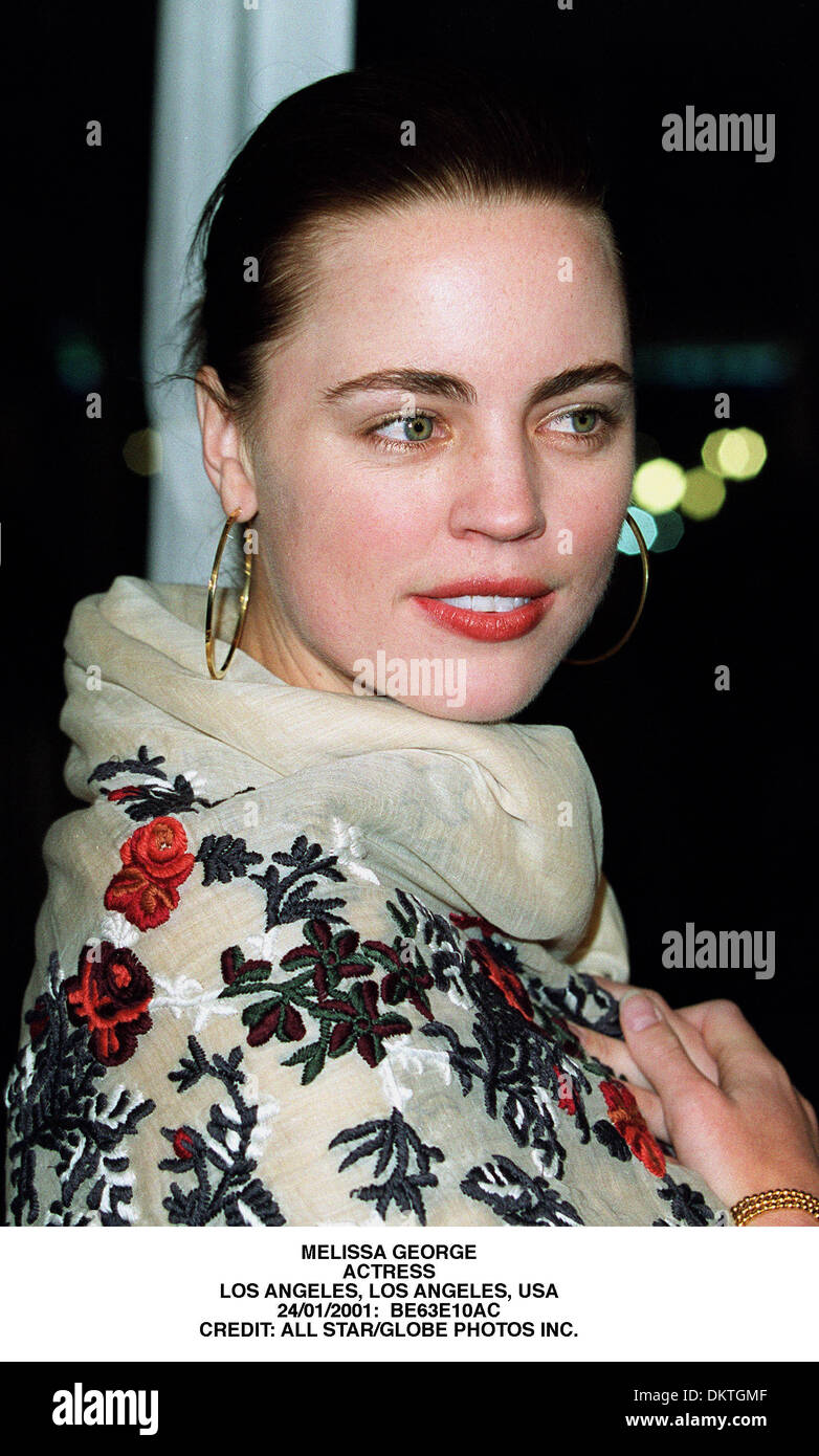 Jan. 24, 2001 - LOS ANGELES, LOS ANGELES, USA - MELISSA GEORGE.ACTRESS ...