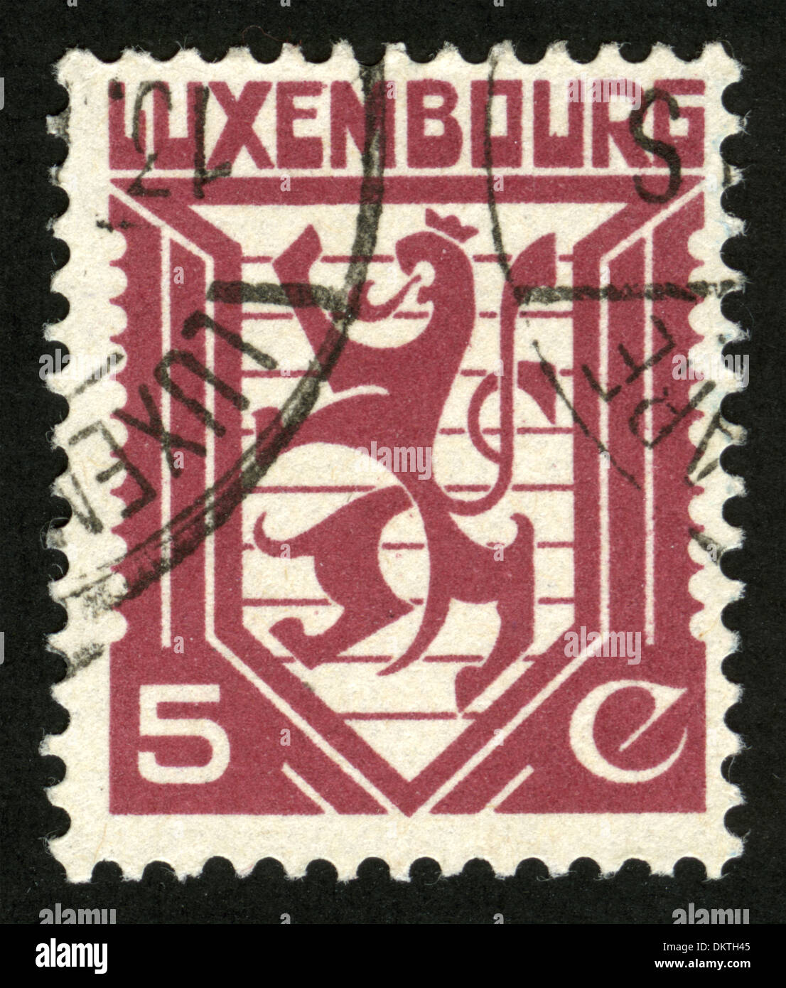 Luxembourg stamps hi-res stock photography and images - Alamy