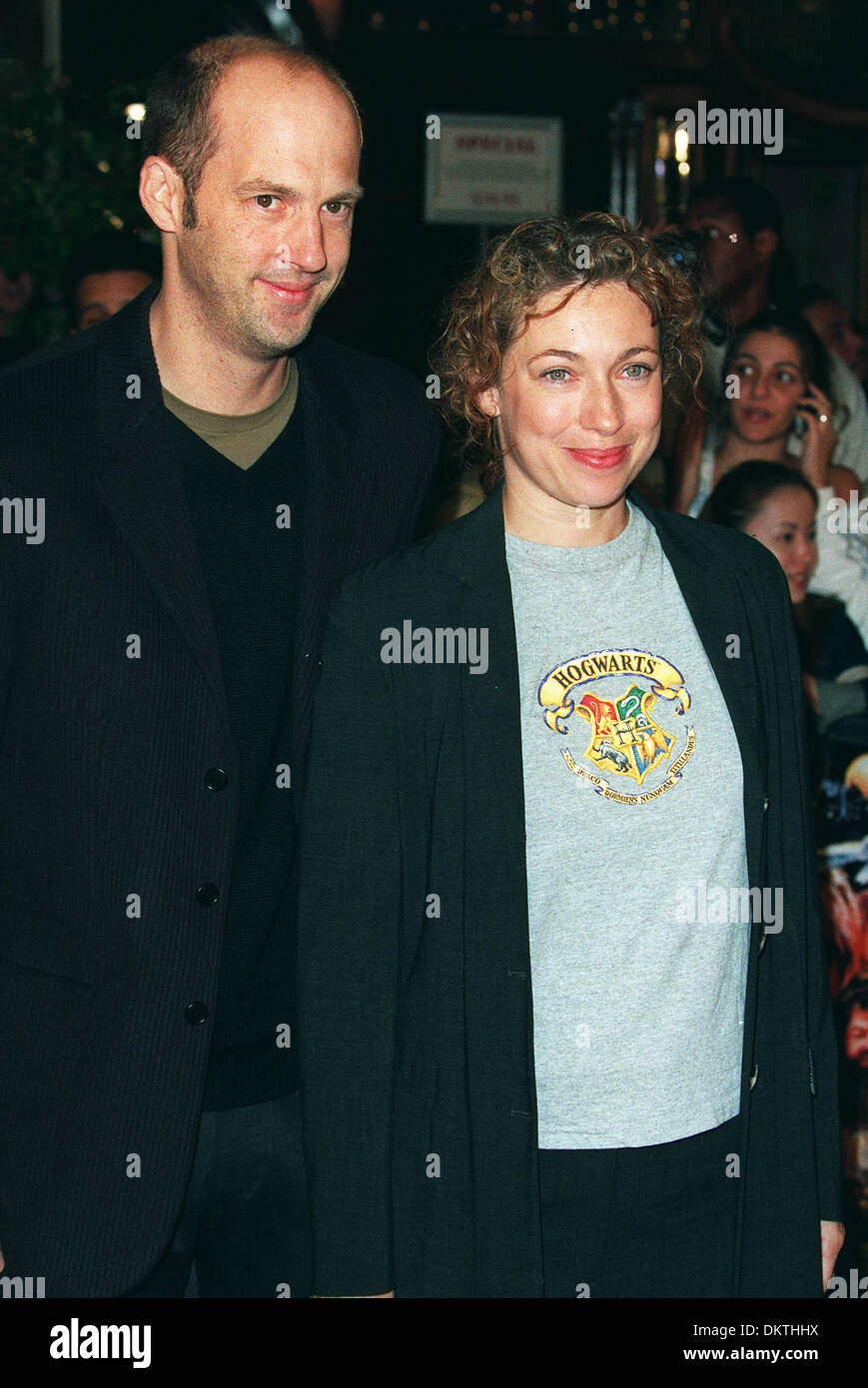 ANTHONY EDWARDS,ALEX KINGSTON.ACTOR & ACTRESS LA, USA.14/11/2001 ...