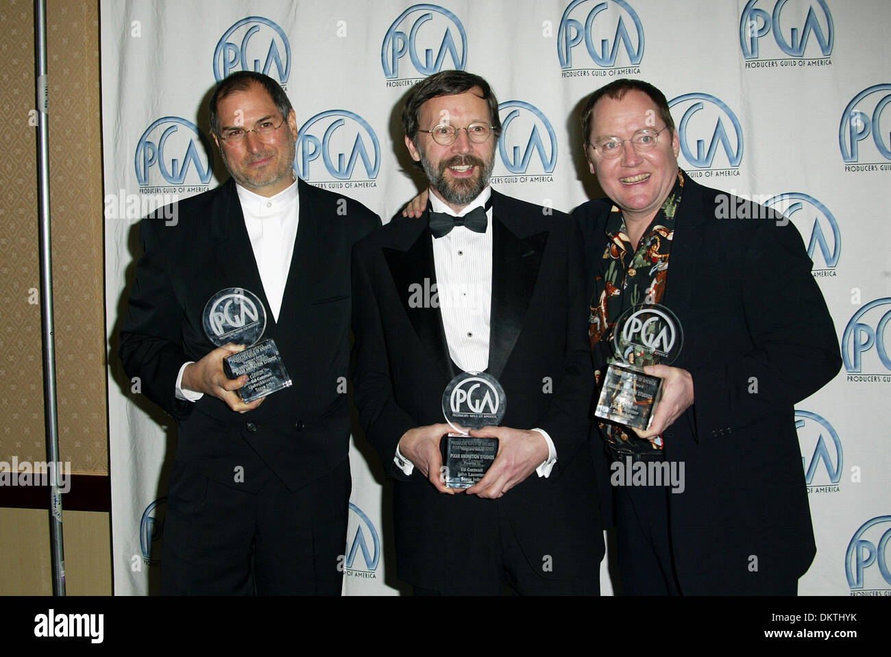 S.JOBS, E.CATMULL, J.LASSETER.FOUNDERS OF PIXAR ANIMATION.CENTURY , LOS ...