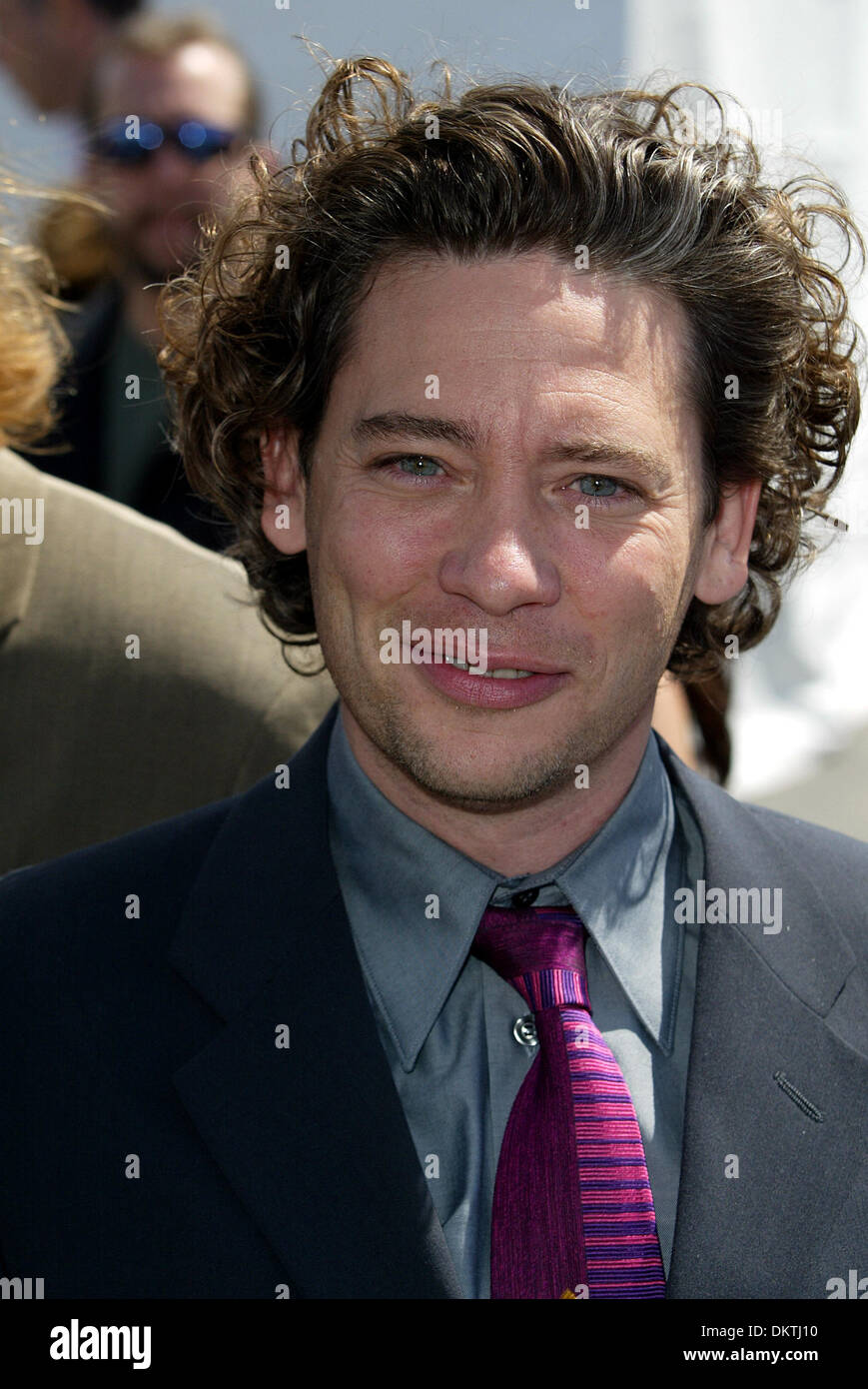 DEXTER FLETCHER.ACTOR.S, USA.SANTA MONICA BEACH, LOS ANGELE.23/03/2002 ...