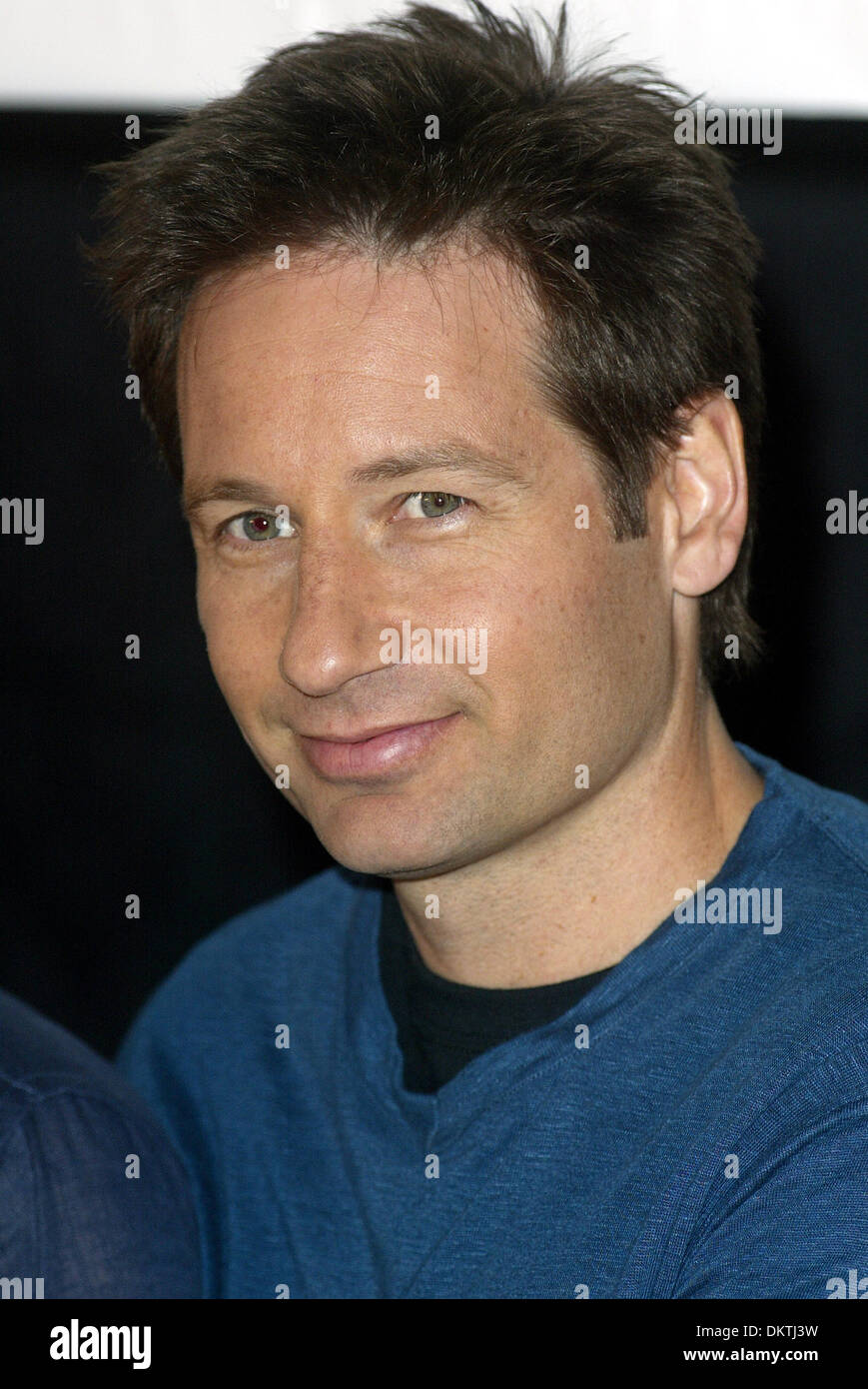 DAVID DUCHOVNY.ACTOR. LOS ANGELES, USA.FOX STUDIOS LOT, CENTURY .05/04 ...