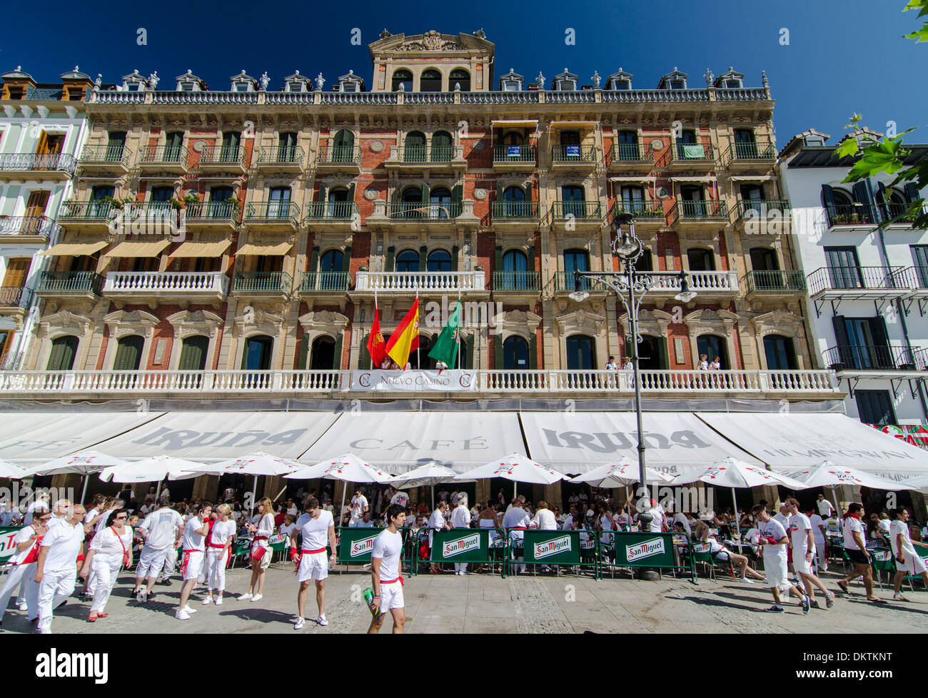 Pamplona fiesta sanfermines hi-res stock photography and images - Alamy
