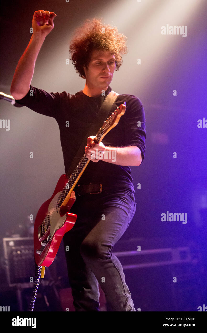 Milan Italy. 08th December 2013. The Scottish indie rock band THE ...