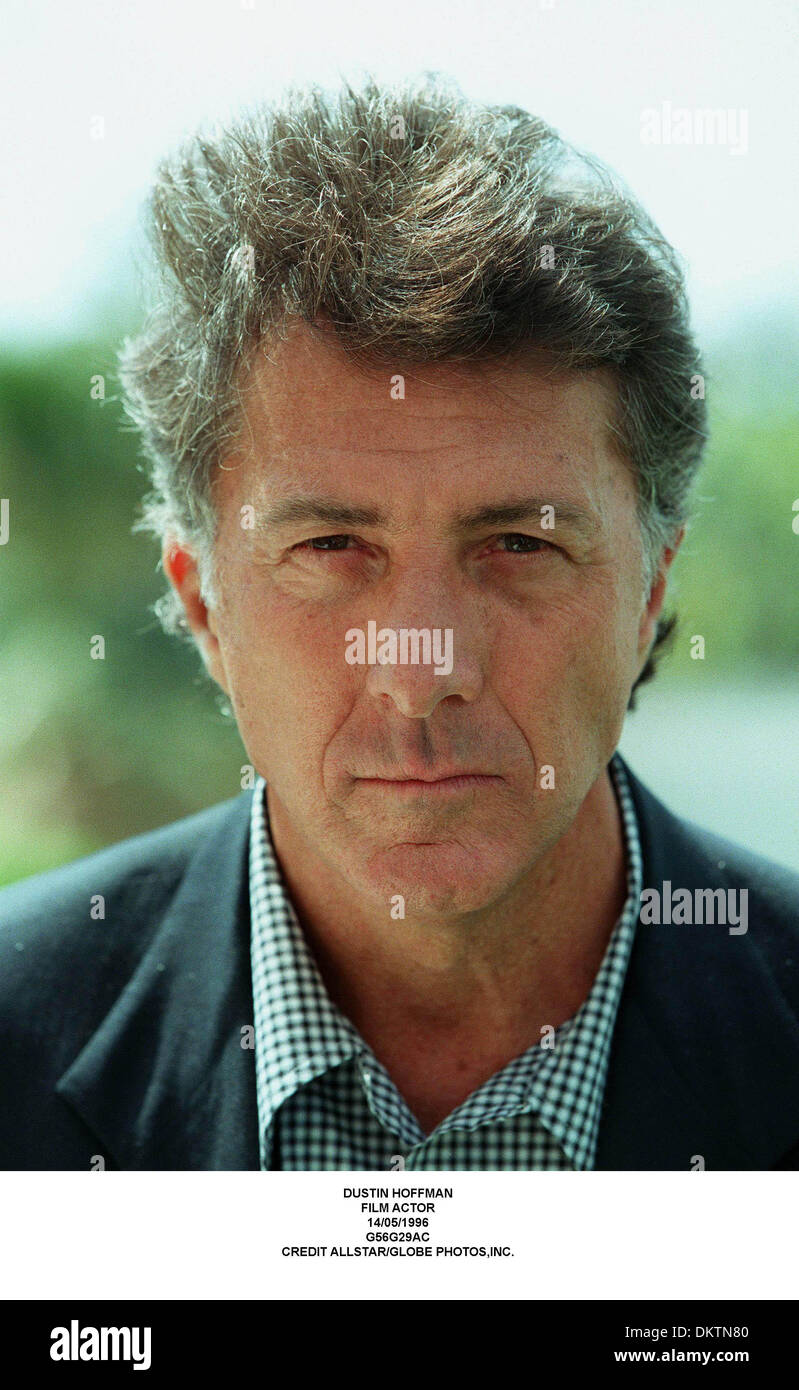 DUSTIN HOFFMAN.FILM ACTOR.14/05/1996.G56G29AC Stock Photo - Alamy