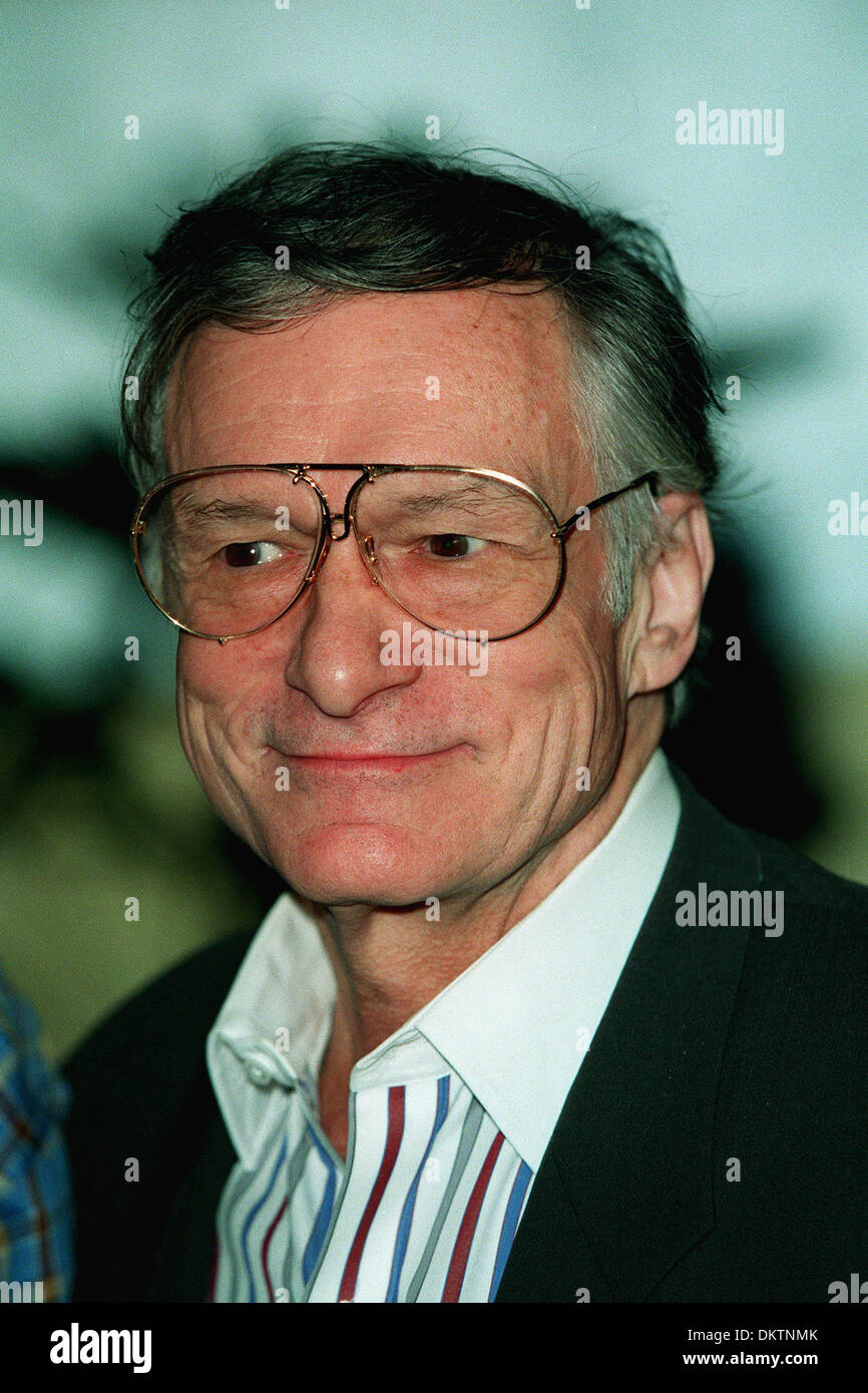 HUGH HEFNER.FOUNDER OWNER OF ''PLAYBOY''.13/03/1998.M61A10A Stock Photo ...