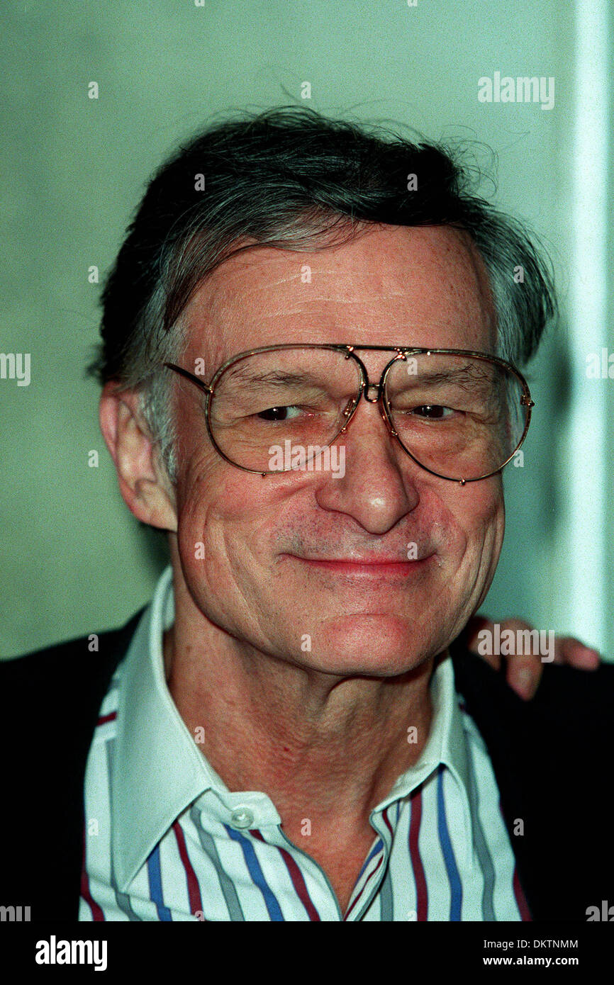 HUGH HEFNER.FOUNDER OWNER OF ''PLAYBOY''.13/03/1998.M62A18 Stock Photo ...