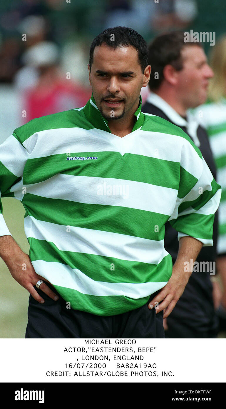 July 16, 2000 - LONDON, ENGLAND - MICHAEL GRECO.ACTOR,''EASTENDERS ...