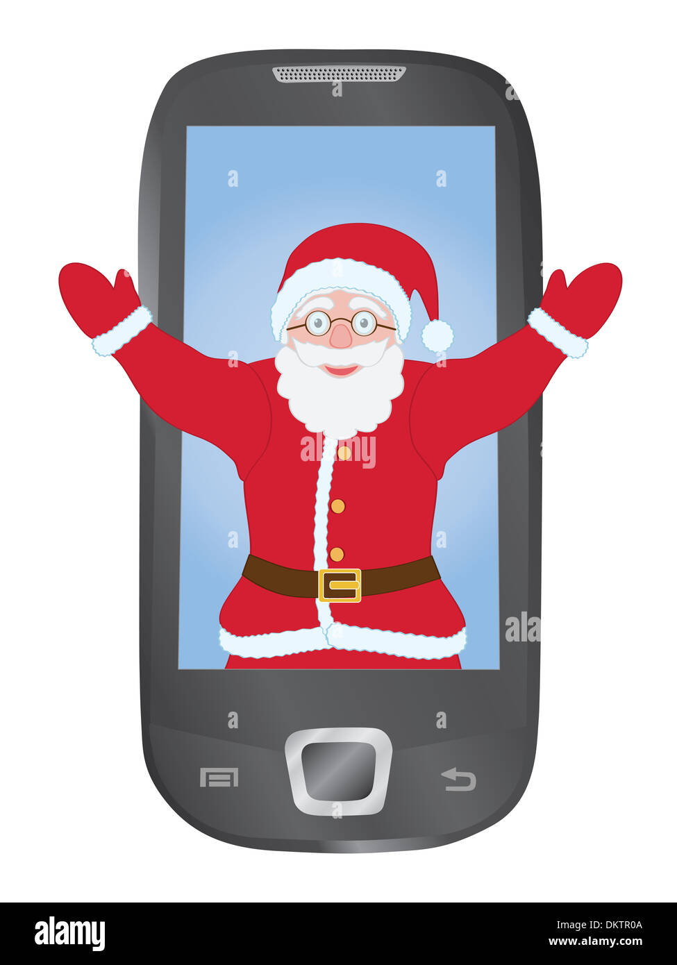 Mobile congratulation Cut Out Stock Images & Pictures - Alamy