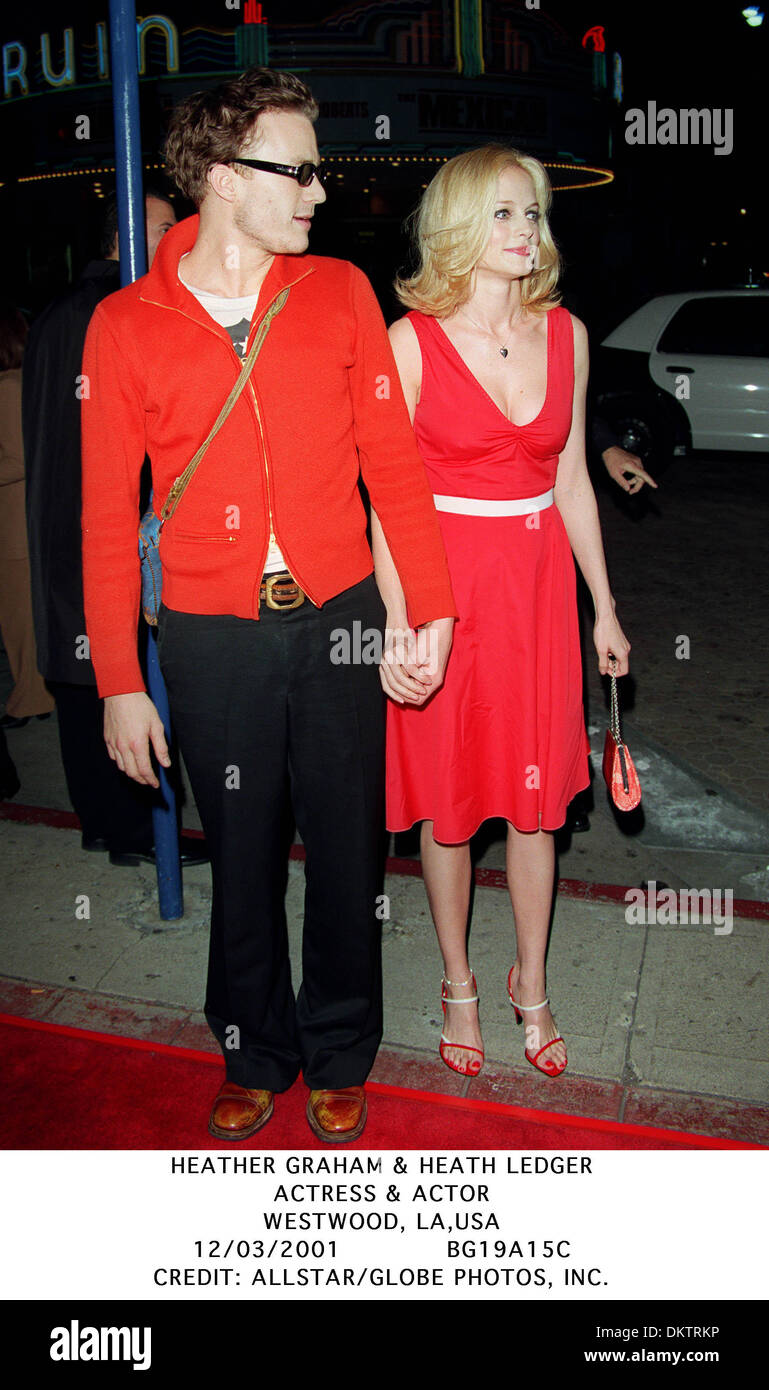 Heath Ledger And Heather Graham