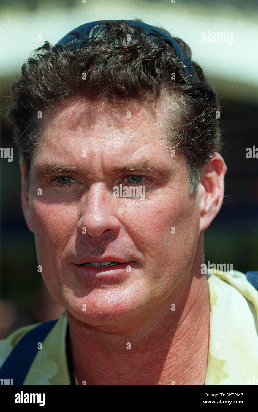 DAVID HASSELHOFF.ACTOR.DISNEY ADVENTURE, LA, USA.18/03/2001.BG25D4C ...