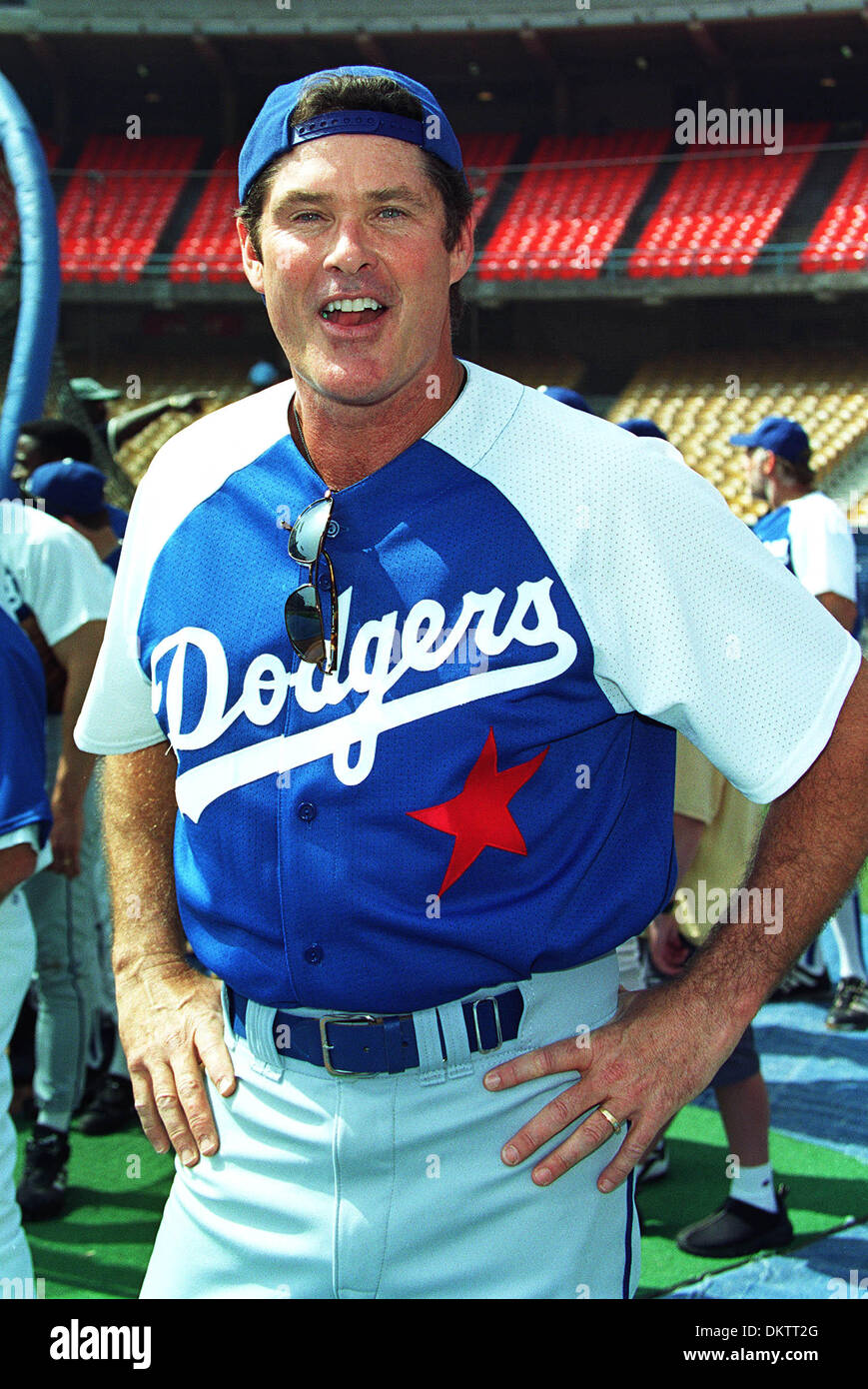 DAVID HASSELHOFF.ACTOR.HOLLYWOOD, LOS ANGELES, USA.04/08/2001.BL49G4C ...