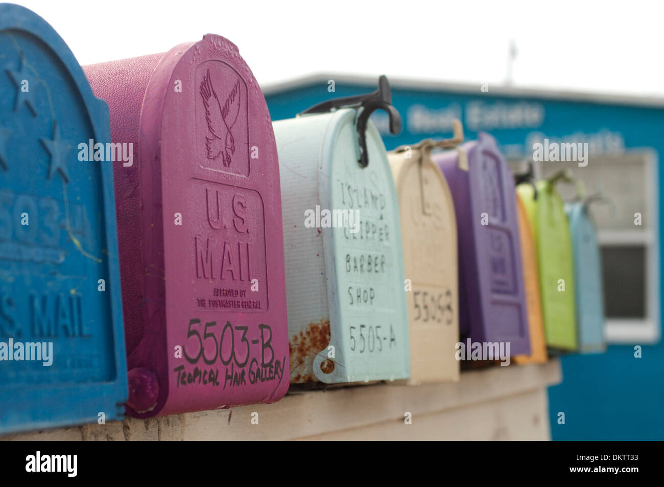 Row mailboxes hi-res stock photography and images - Alamy