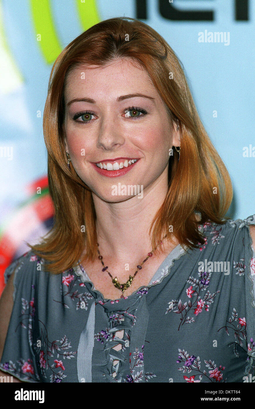 ALYSON HANNIGAN.ACTRESS.LAS VEGAS, NEVADA, USA.26/10/2001.BM76C12AC ...