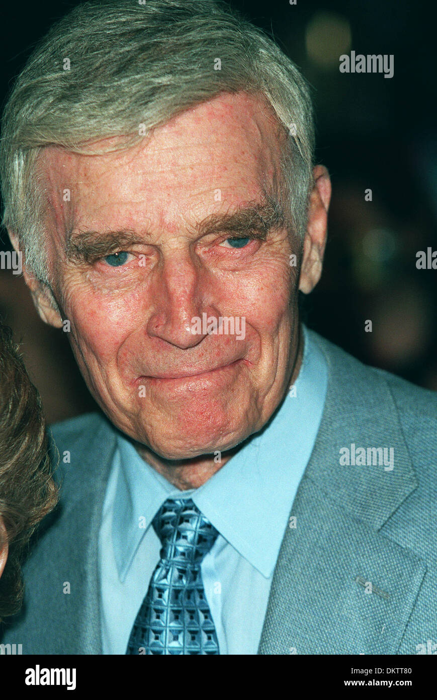 CHARLTON HESTON.ACTOR LA, USA.14/11/2001.BN16D23AC. 2001 Stock Photo ...