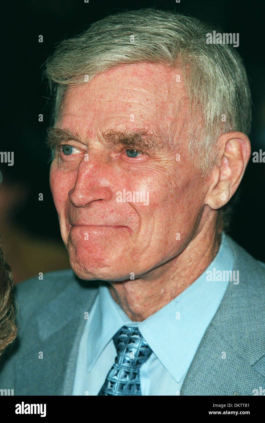 CHARLTON HESTON.ACTOR LA, USA.14/11/2001.BN16D21AC. 2001 Stock Photo ...