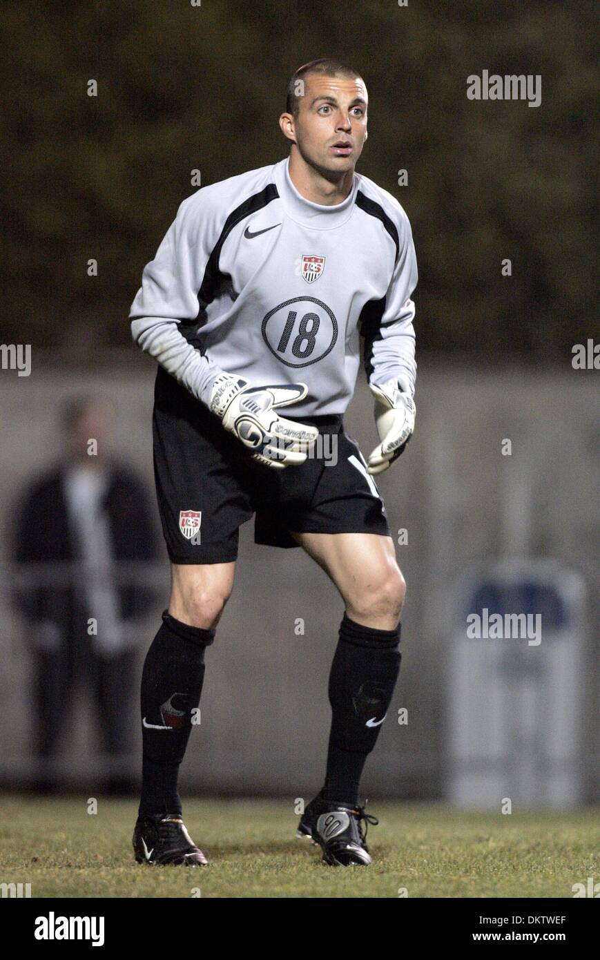 JON BUSCH.USA.USA V COLOMBIA.TITAN STADIUM, FULLERTON, LA, USA.09/03 ...