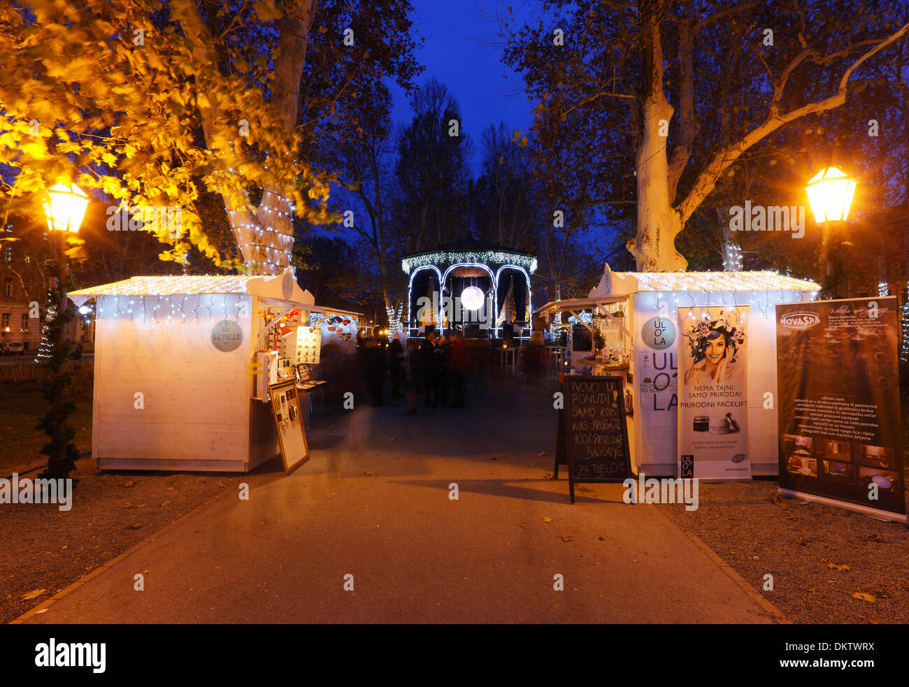 Zrinjevac winter december advent hi-res stock photography and images ...