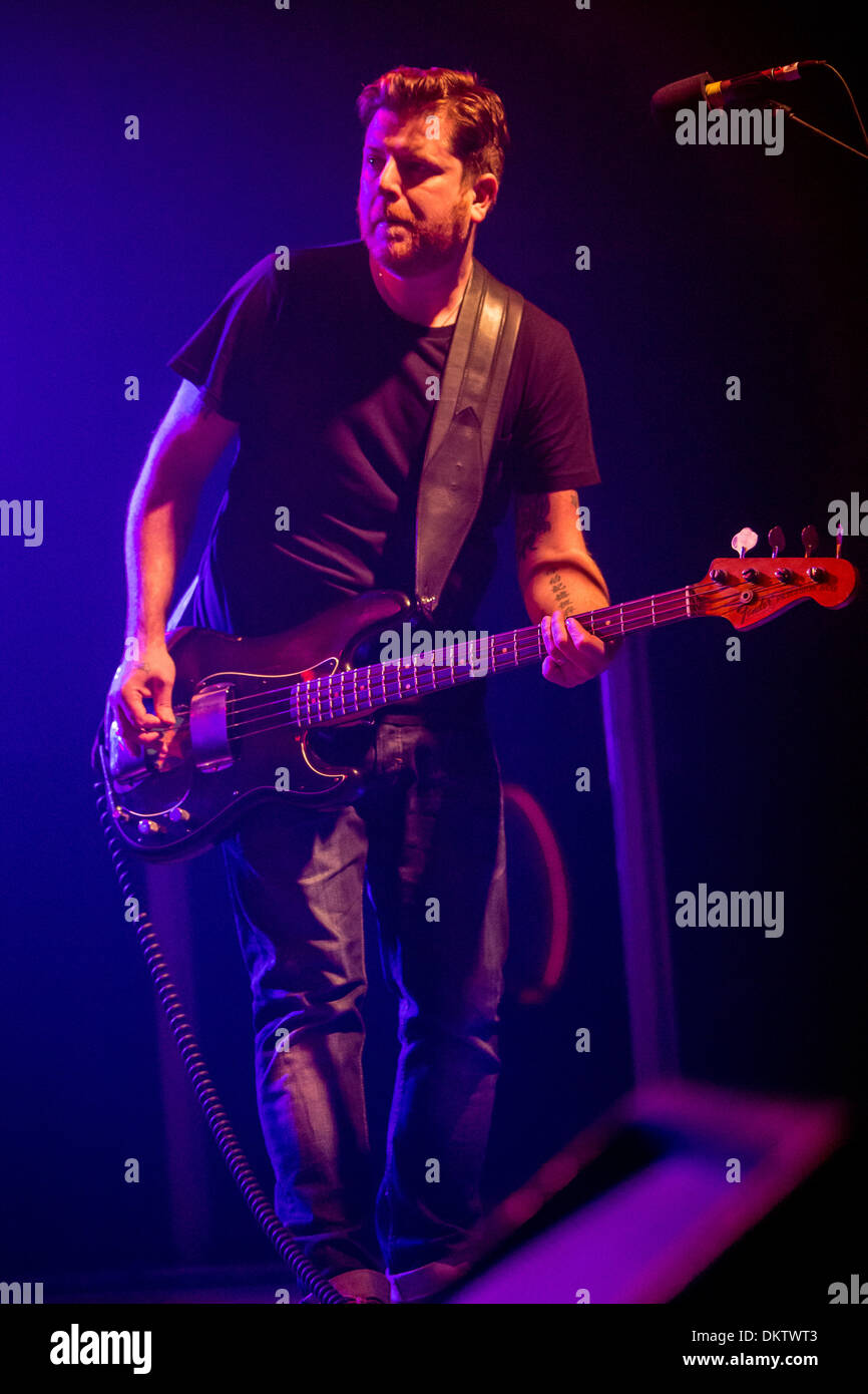 Milan Italy. 08th December 2013. The Scottish indie rock band THE ...