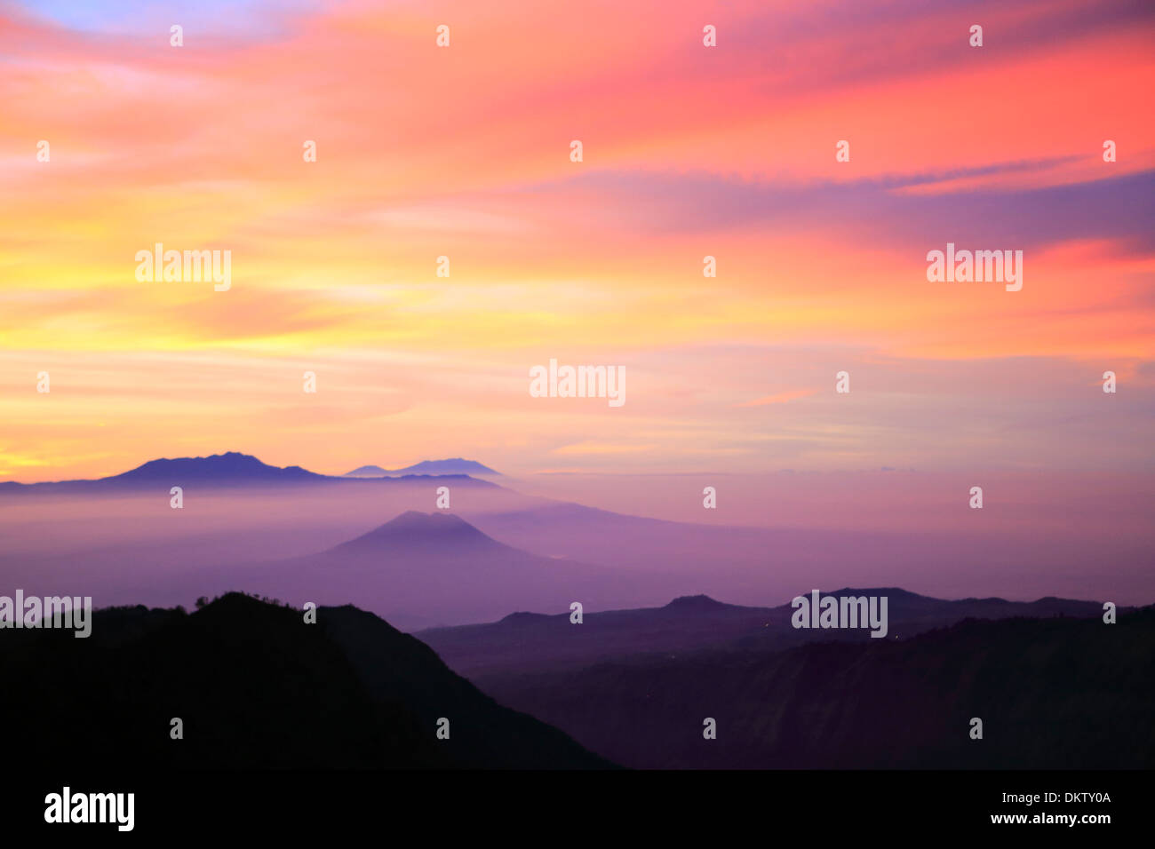 Mount bromo at sunset hi-res stock photography and images - Alamy