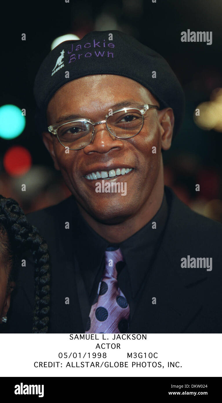 SAMUEL L. JACKSON.ACTOR.05/01/1998.M3G10C Stock Photo - Alamy