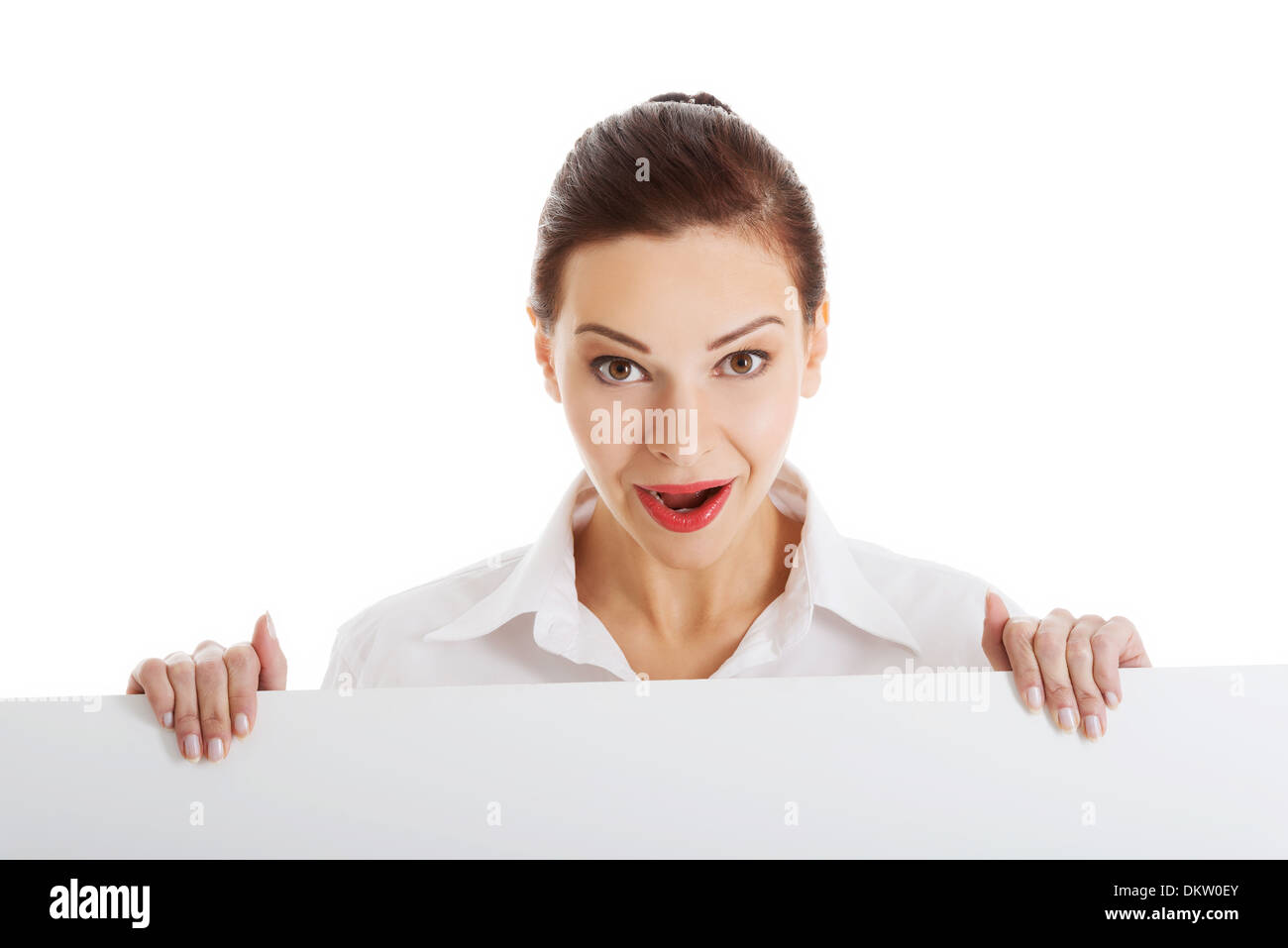 Astonished shock woman isolated hi-res stock photography and images - Alamy