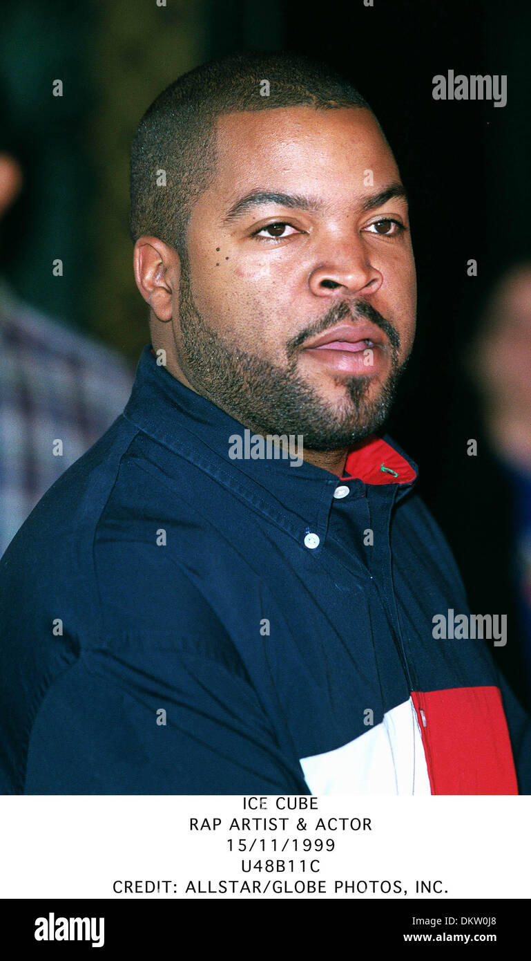 ICE CUBE.RAP ARTIST & ACTOR.15/11/1999.U48B11C Stock Photo - Alamy