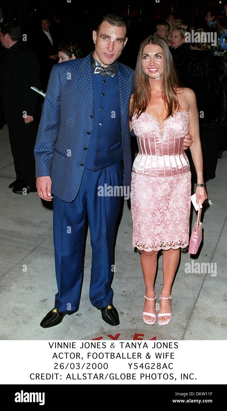 Vinnie jones footballer wife tanya hi-res stock photography and images ...