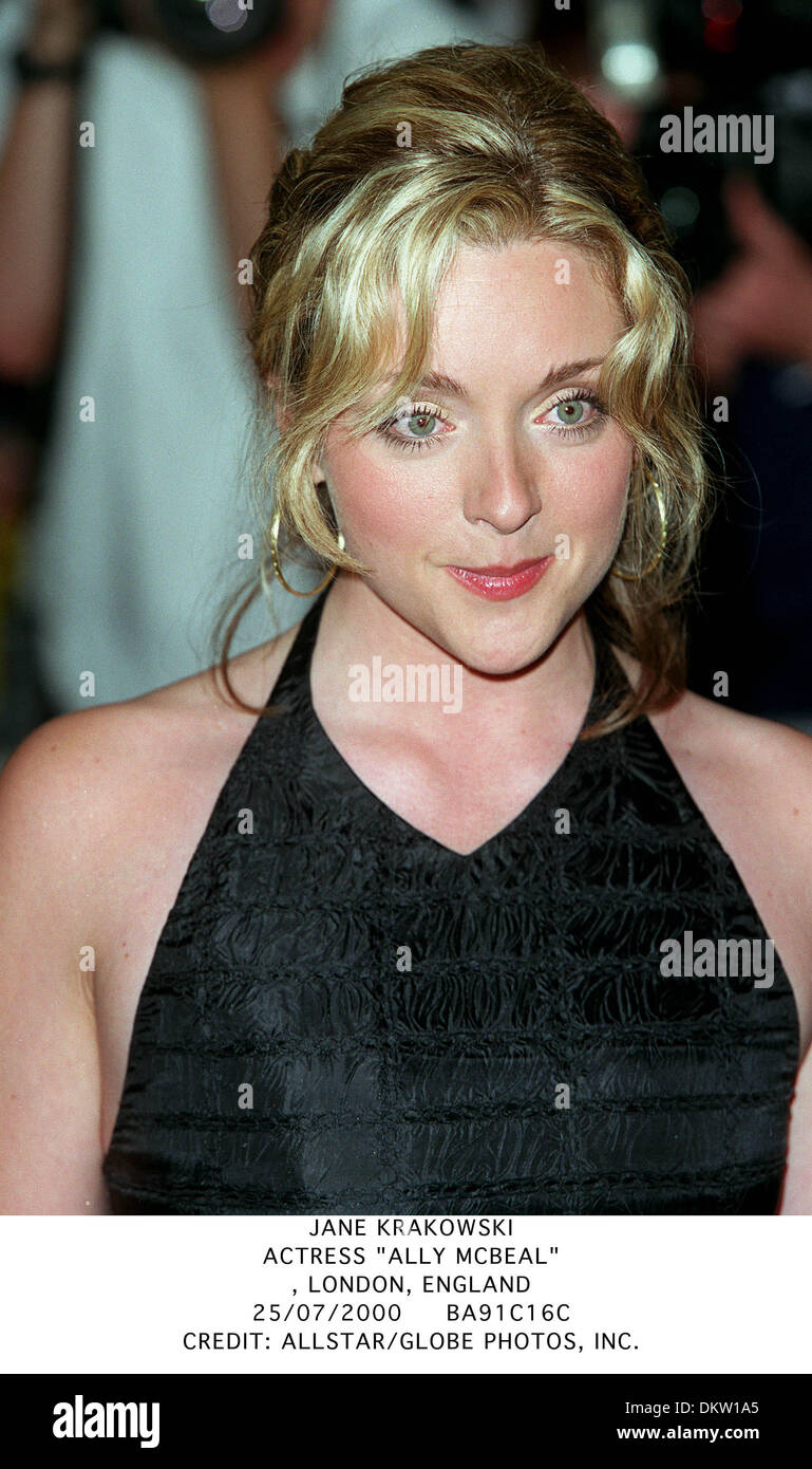 Jane krakowski ally mcbeal hi-res stock photography and images - Alamy
