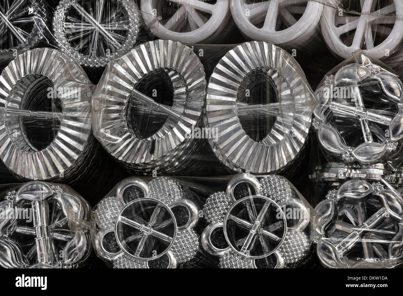 Vietnam, Hanoi, metal kitchen utensils and molds Stock Photo - Alamy