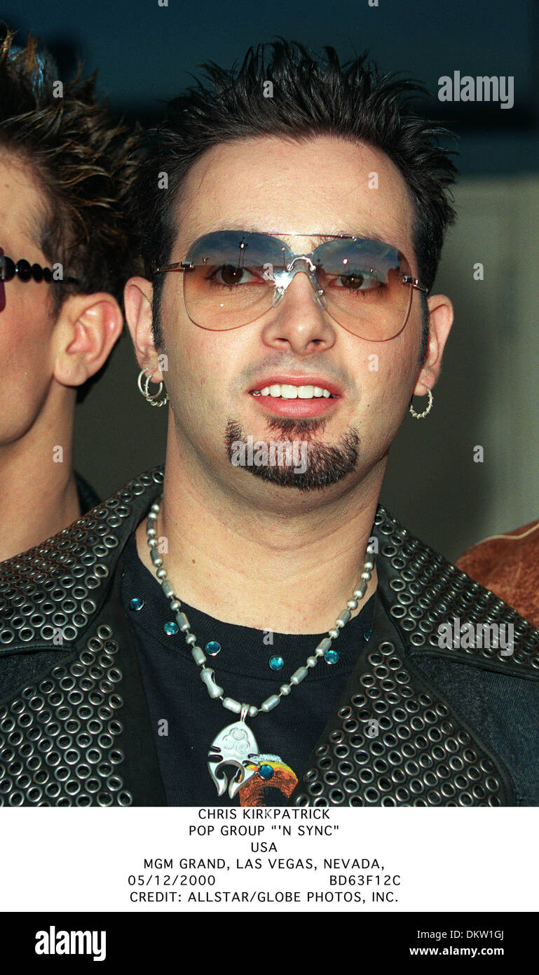 Dec. 5, 2000 - MGM GRAND, LAS VEGAS, NEVADA - CHRIS KIRKPATRICK.POP ...