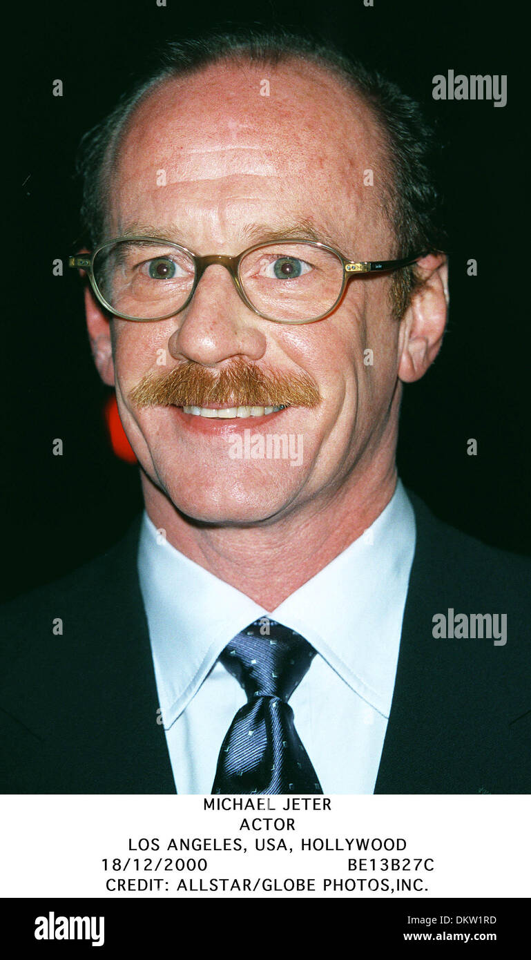 MICHAEL JETER.ACTOR.LOS ANGELES, USA, HOLLYWOOD.18/12/2000.BE13B27C ...