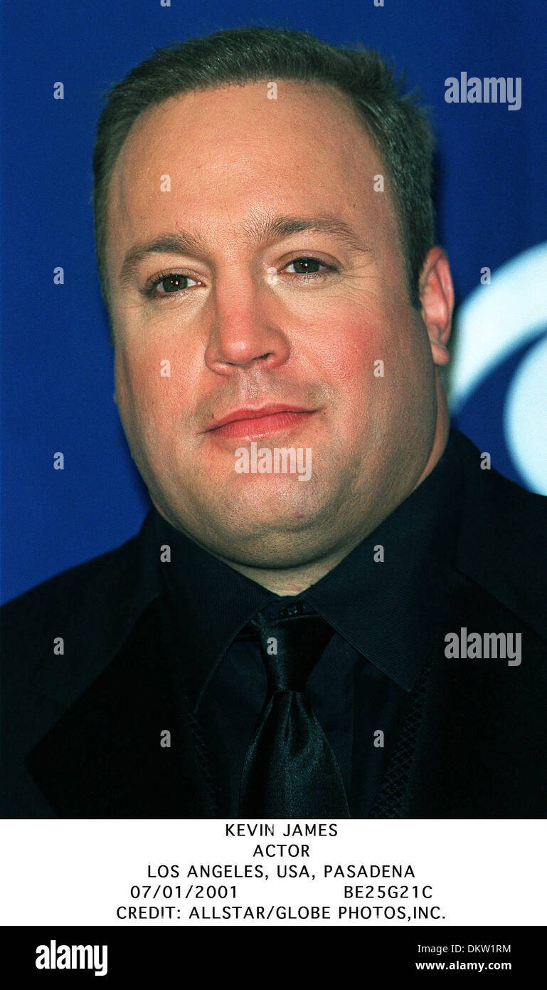 KEVIN JAMES.ACTOR.LOS ANGELES, USA, PASADENA.07/01/2001.BE25G21C Stock ...