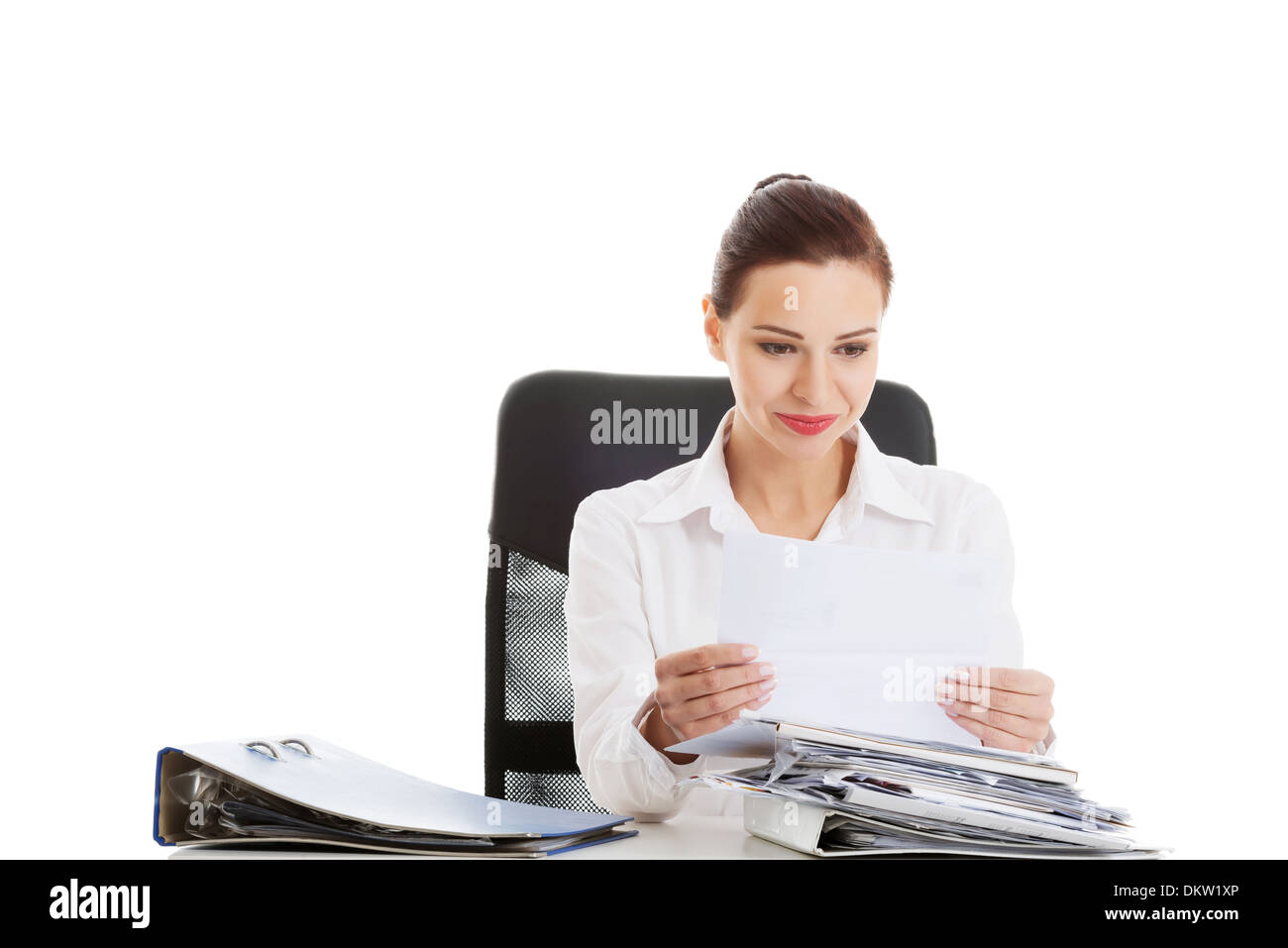 Woman stack file hi-res stock photography and images - Alamy