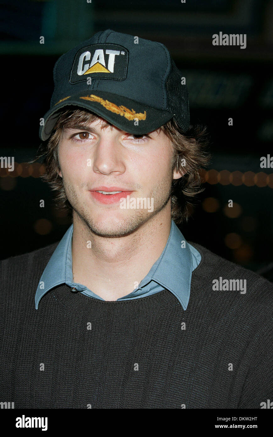ASHTON KUTCHER.ACTOR.HOLLYWOOD, LOS ANGELES, USA.22/08/2001.BL79D24C ...