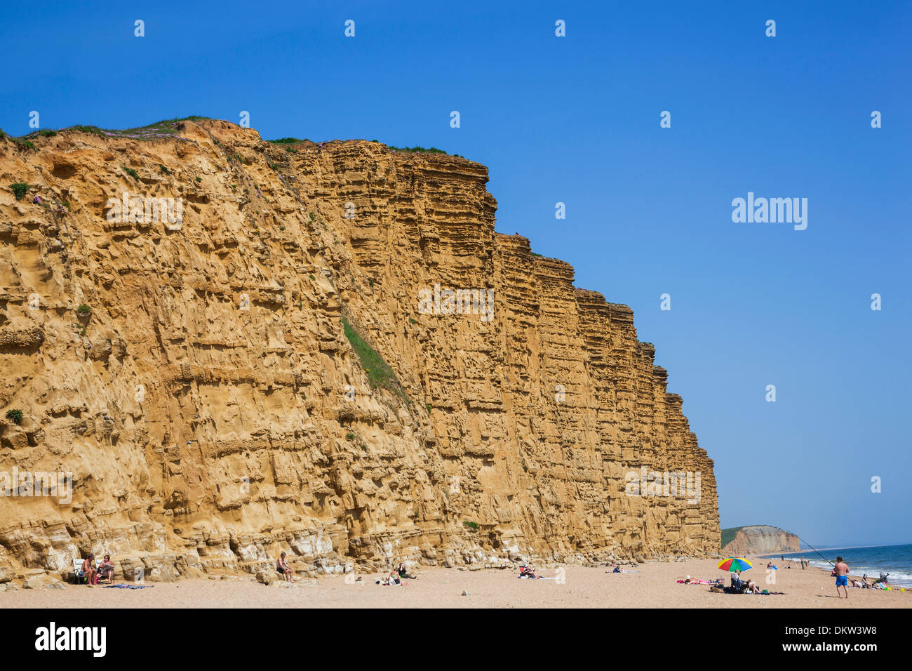 UK United Kingdom Great Britain Europe Britain England Dorset West Bay ...