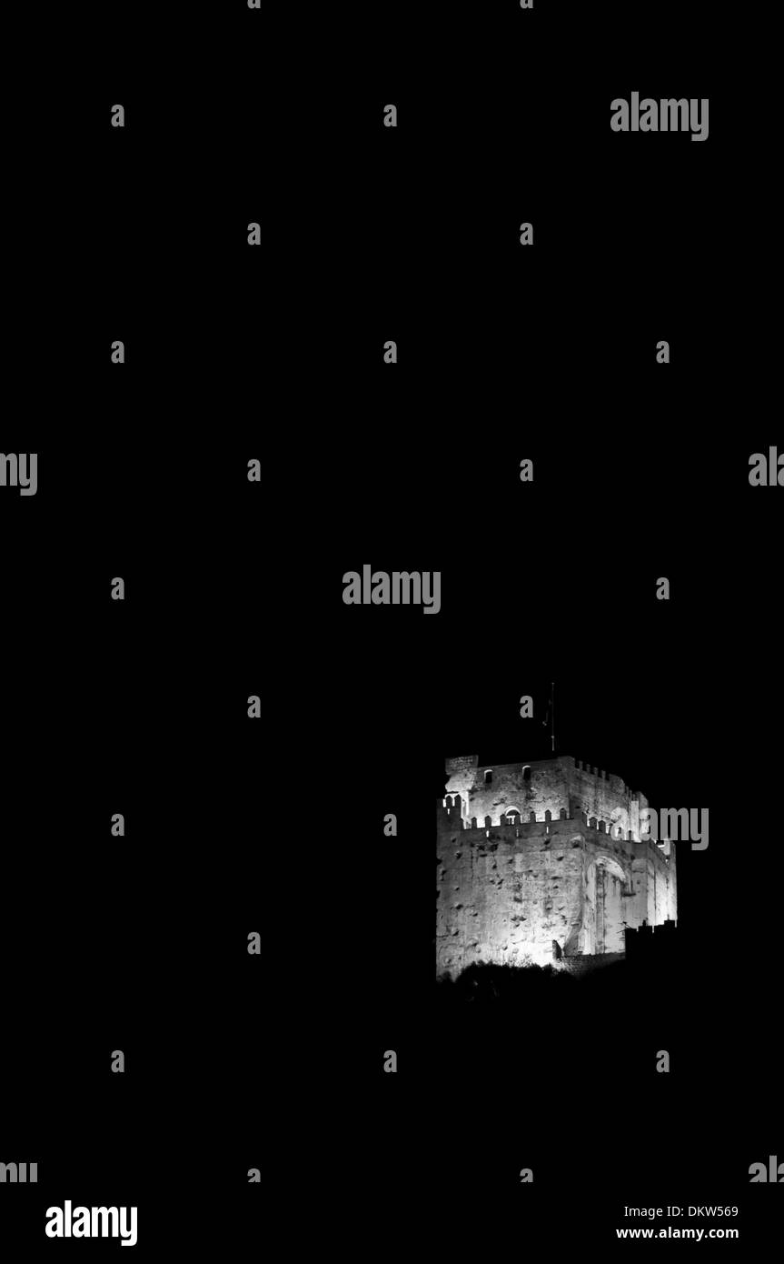 The Tower of Homage in Gibraltar was built by the Moors when they had ...