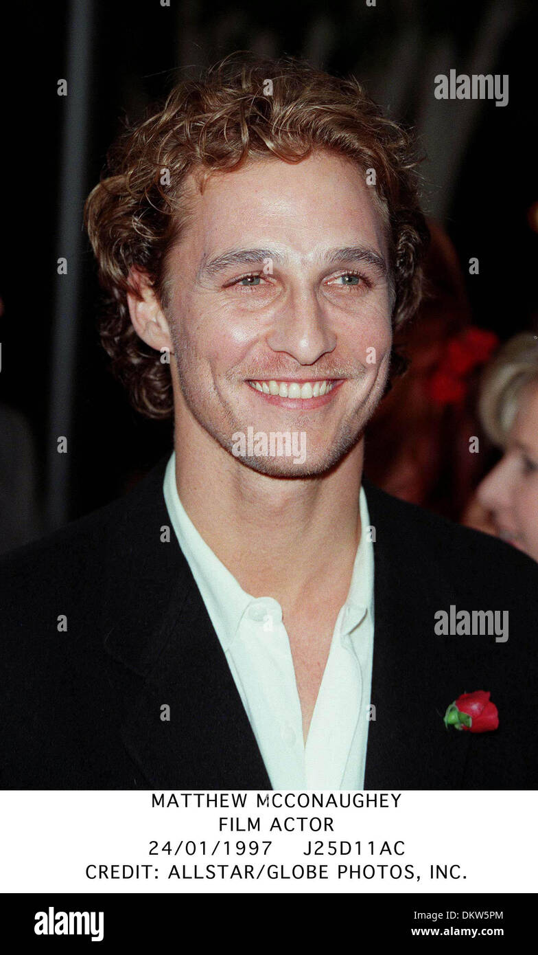 Matthew mcconaughey 1997 hi-res stock photography and images - Alamy