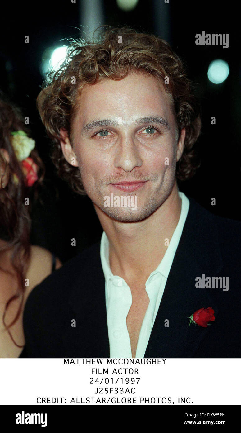 Matthew mcconaughey 1997 hi-res stock photography and images - Alamy