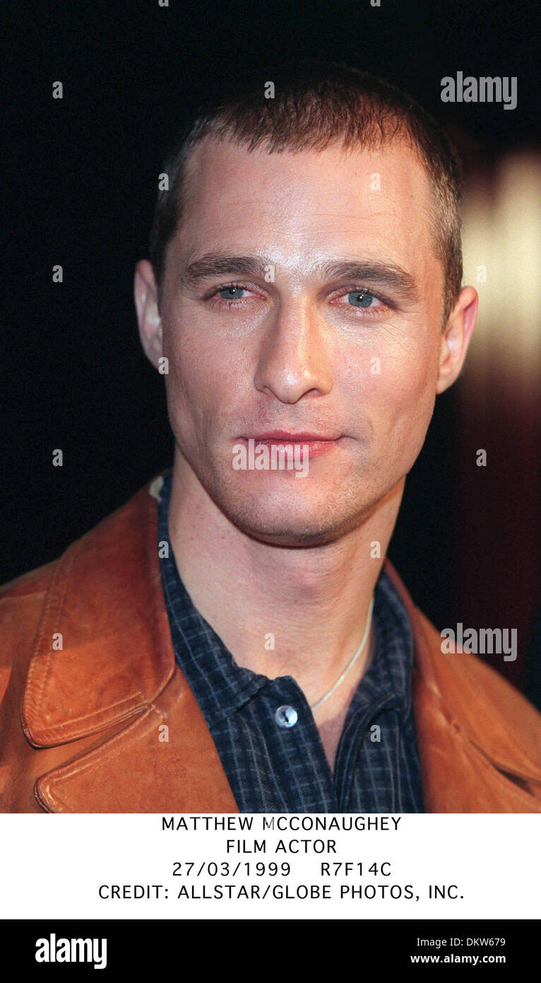 Matthew mcconaughey 1999 hi-res stock photography and images - Alamy
