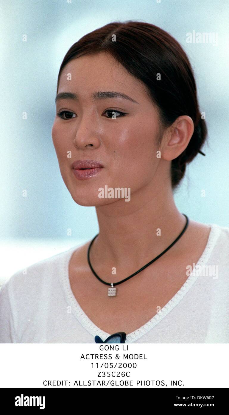 May 11, 2000 - GONG LI.ACTRESS & MODEL.11/05/2000.Z35C26C.CREDIT ...