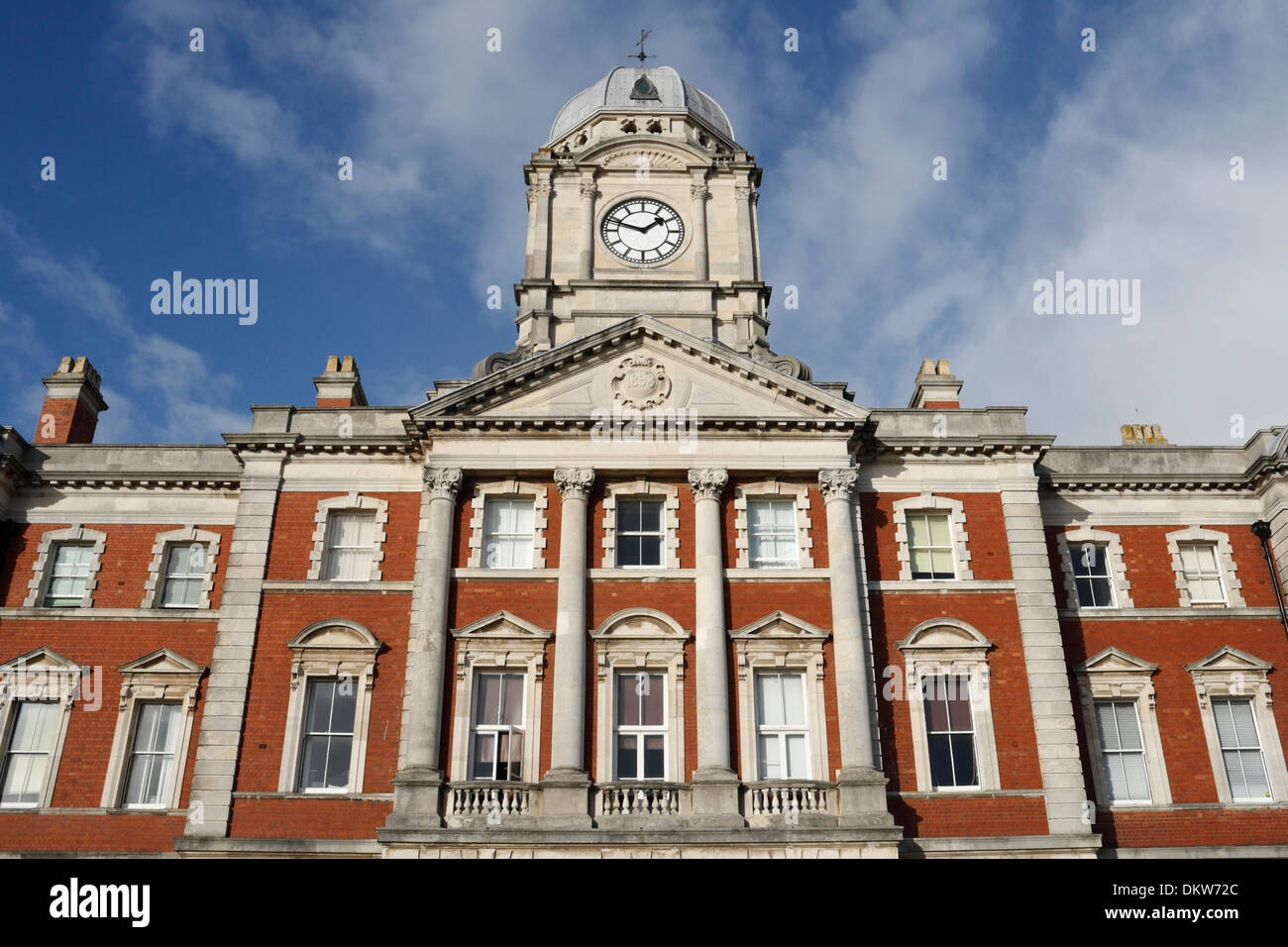 Barry Docks Offices Showing front of building. Vale of Glamorgan ...