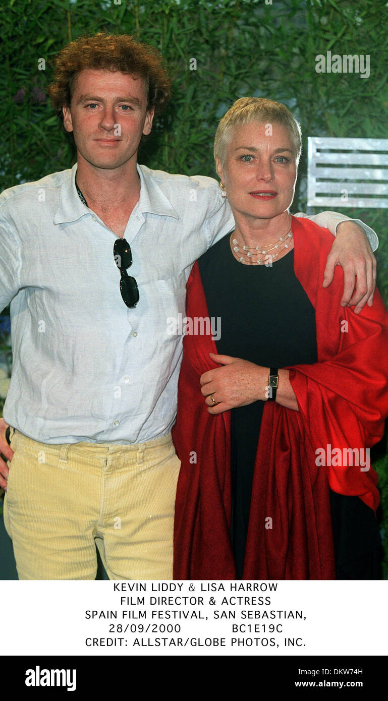 Sept. 28, 2000 - FILM FESTIVAL, SAN SEBASTIAN - KEVIN LIDDY & LISA ...