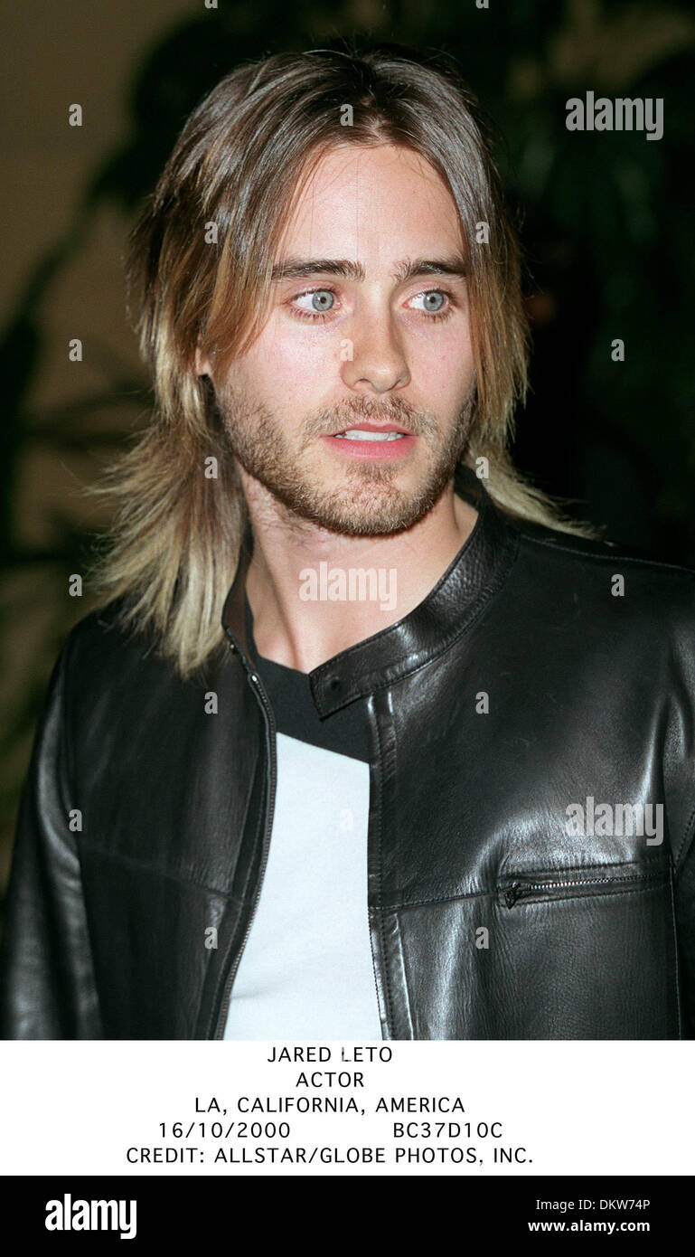 Oct. 16, 2000 - LA, CALIFORNIA, AMERICA - JARED LETO.ACTOR.LA ...