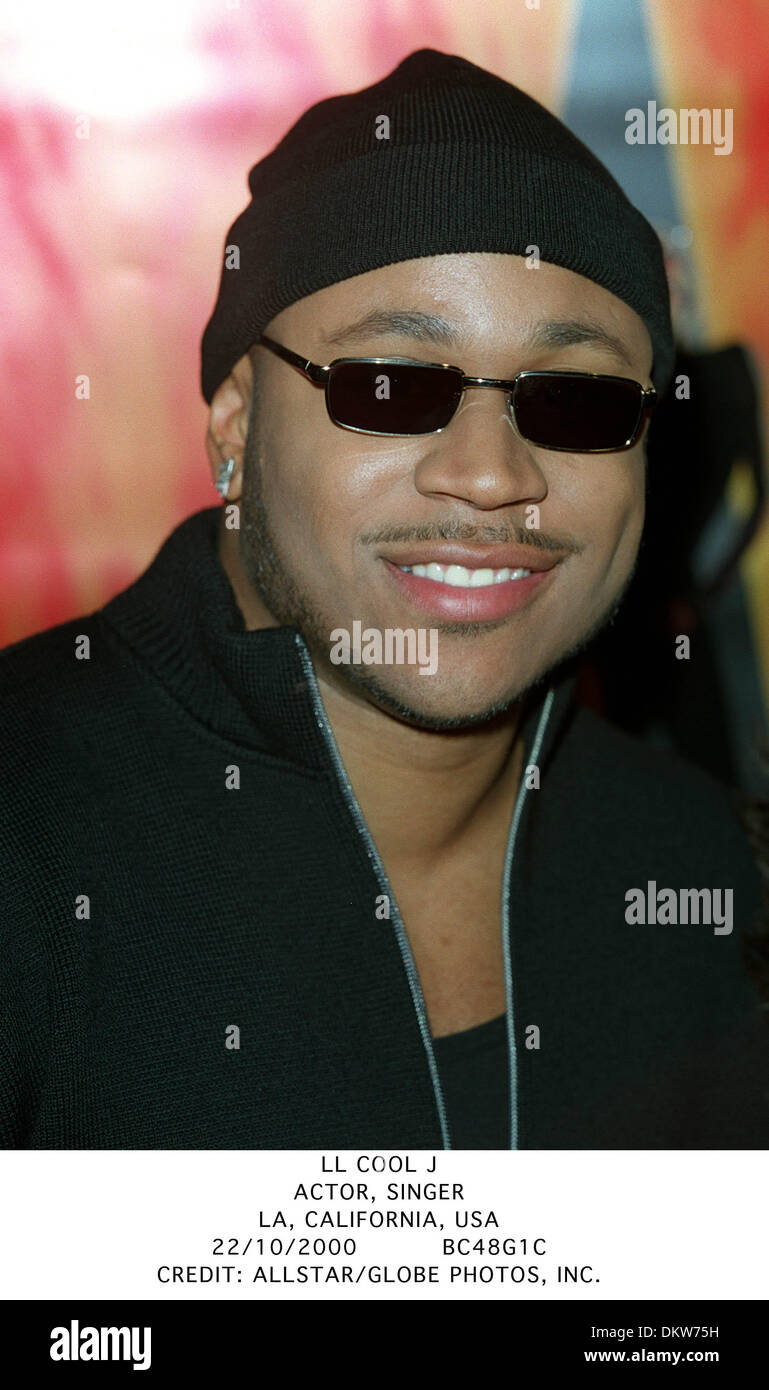 Oct. 22, 2000 - LA, CALIFORNIA, USA - LL COOL J.ACTOR, SINGER.LA ...