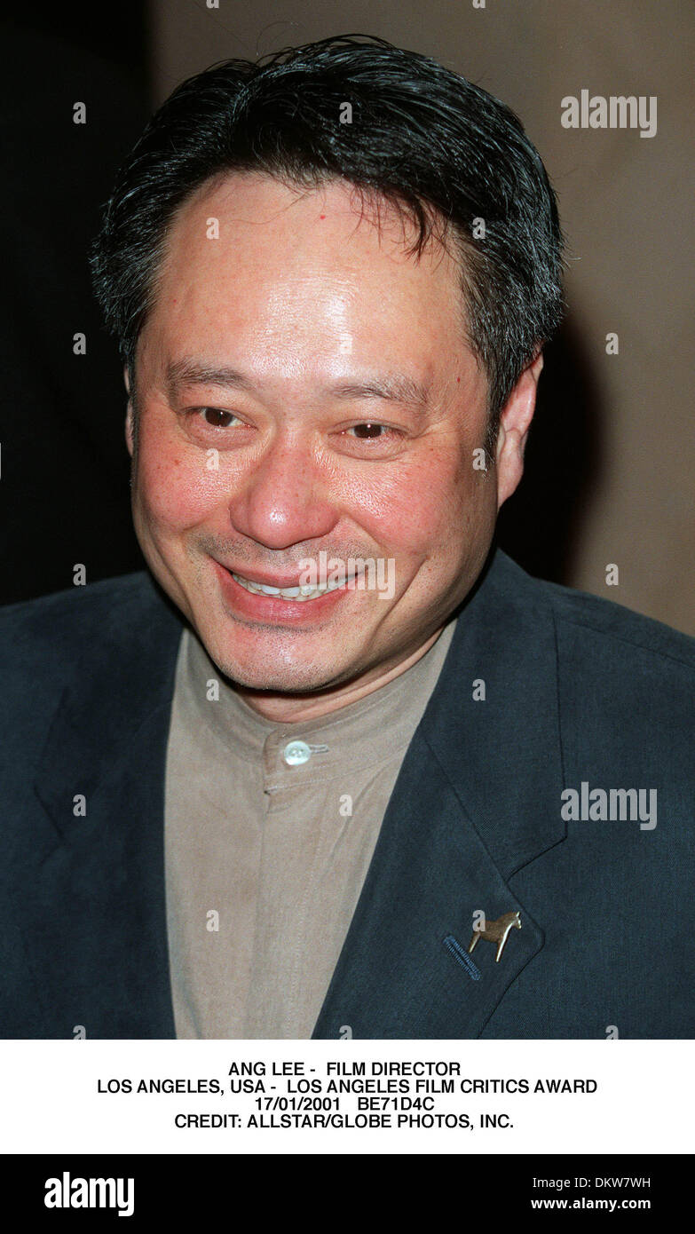 Jan. 17, 2001 - LOS ANGELES FILM CRITICS AWARD - ANG LEE - FILM ...