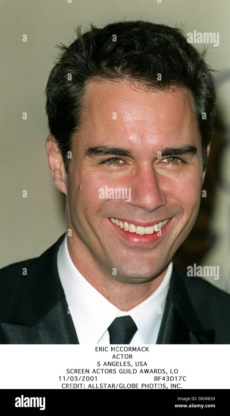 ERIC MCCORMACK.ACTOR.S ANGELES, USA.SCREEN ACTORS GUILD AWARDS, LO.11 ...