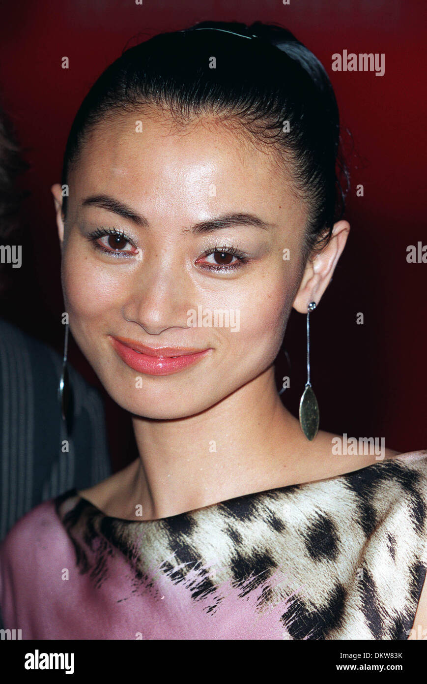 BAI LING.ACTRESS.SANTA MONICA, LA, USA.18/03/2001.BG30G20C Stock Photo ...