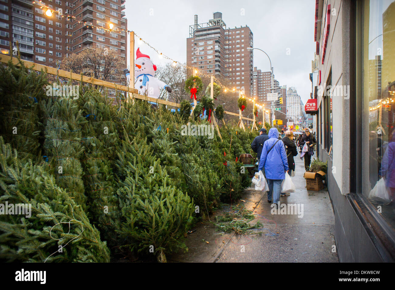 Christmas trees sale america hi-res stock photography and images - Alamy