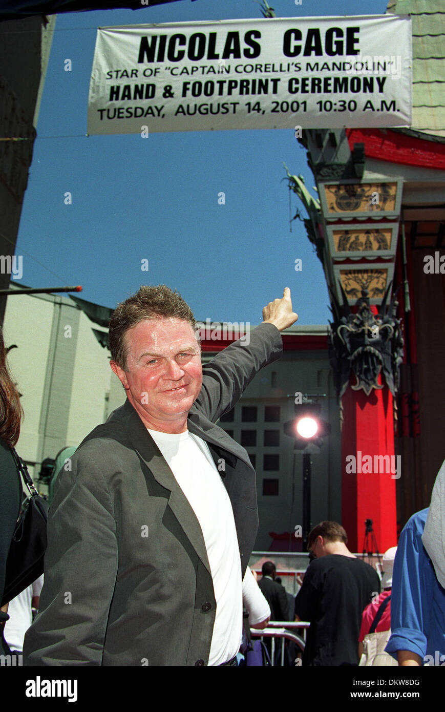 JOHN MADDEN.FILM DIRECTOR.HOLLYWOOD, LOS ANGELES, USA.14/08/2001 ...